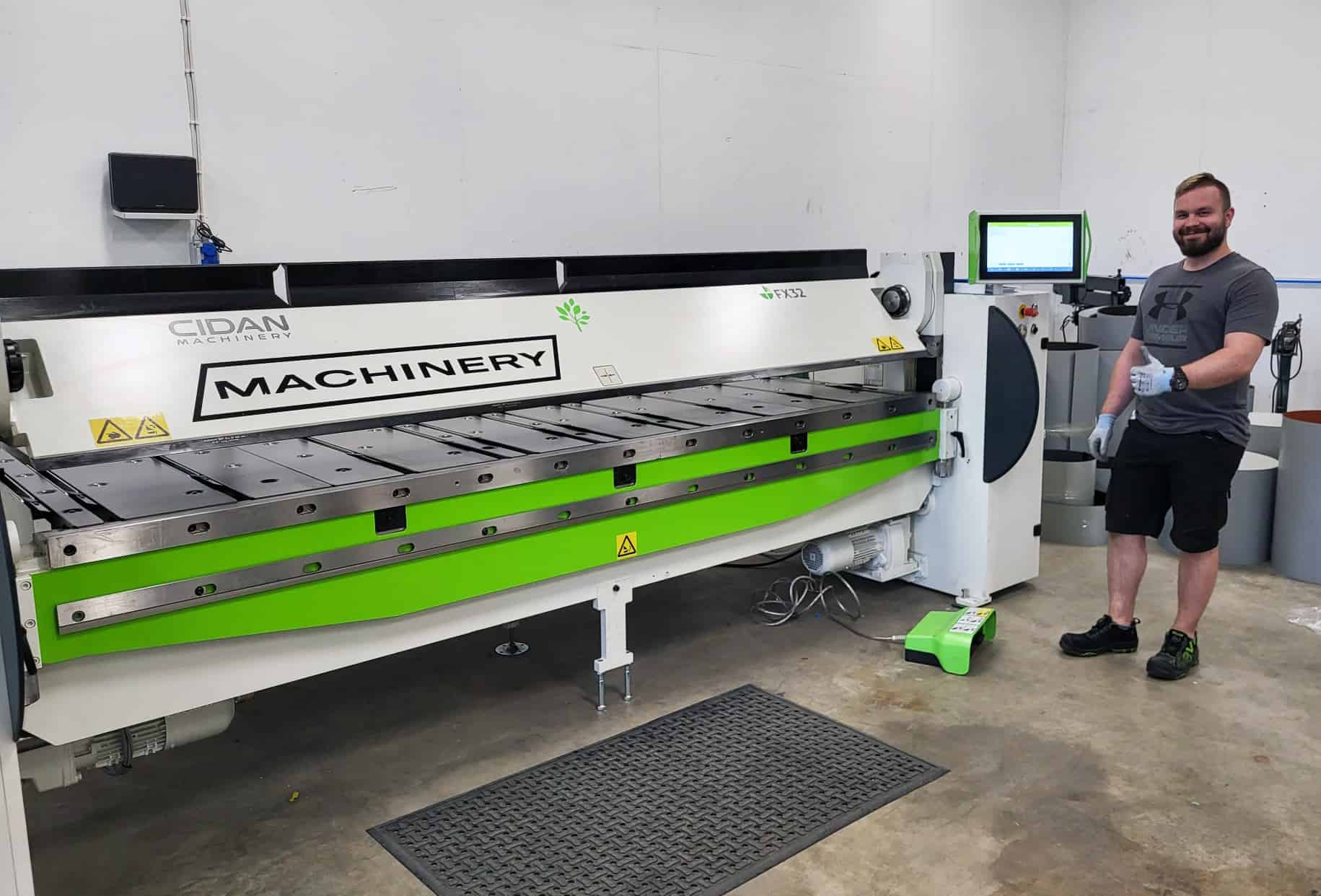 Peltipaja Kovalainen otti käyttöön Cidan FX32 -kanttikoneen - Machinery